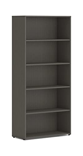 HON MOD Laminate Bookcase Mahogany 2 Shelf 30" W x 13" D x 29" H