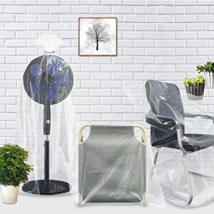 Extra Large Clear Plastic Storage Bags,5Pieces 40x60 Inches Big Giant Jumbo Huge Plastic Storage Bags for Luggage, Suitcase,Furniture,5 Ribbons Included