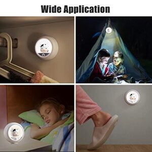 AIMILAR Night Light, Rechargeable Motion Sensor Light with Adjustable Brightness and 3 Mounting Options, Ideal Kids Night Lights, Gifts for Cat Lovers for Bedroom or Bathroom