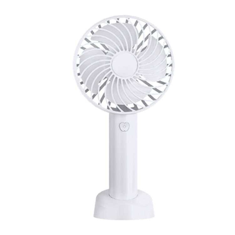 YOURNF Handheld Fan Mini Fan,Small Personal Portable Fan,USB Desk Fan,No Rechargeable Eyelash Fan for Makeup,Operated Small Makeup Eyelash Fan for Women Girls Outdoor and Indoor (White)