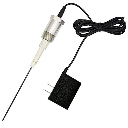 Powered Anode Rod for Water Heater Gallon Tank, Electrical Anode Rod, Eliminates Rotten Egg Smell (10-100 gallon tank)