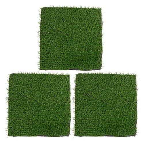 POPETPOP Chicken Nesting Box Pads, Reusable Hens Nest Artificial Grass Rug Carpet for Chicken Duck Coop