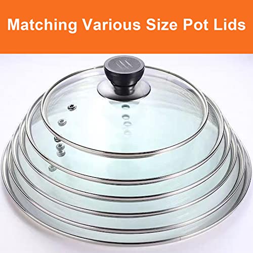 Wotermly Replacement Pot Lid Knobs Pot Crock Lid Handle, Kitchen Cookware Universal Replacement Pan Lid Holding Handles, Crocks Pots Lid Cover Knobs