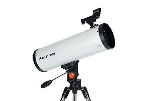 Celestron 21079 Cometron 114AZ Reflector Telescope, White & AstroMaster Telescope Accessory Kit