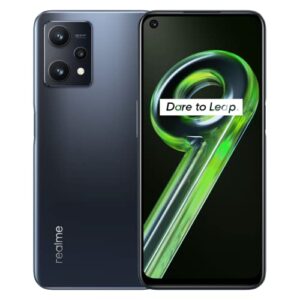 realme 9 dual sim 64gb rom + 4gb ram (gsm only | no cdma) factory unlocked 5g smartphone (meteor black) - international version