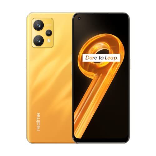 realme 9 (4G) Dual SIM 128GB ROM + 6GB RAM (GSM only | No CDMA) Factory Unlocked 4G/LTE Smartphone (Sunburst Gold) - International Version