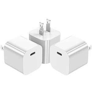 iPhone 14 13 11 Fast Charger Block,【Apple MFi Certified】 3pack USB C Charger Power Adapter Wall Charging for iPhone14 Pro Max/14 Pro/13 Pro Max/12 ProMax/11ProMax/11/SE/iPad Pro/iPad Air2 airpods