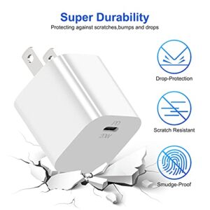 iPhone 14 13 11 Fast Charger Block,【Apple MFi Certified】 3pack USB C Charger Power Adapter Wall Charging for iPhone14 Pro Max/14 Pro/13 Pro Max/12 ProMax/11ProMax/11/SE/iPad Pro/iPad Air2 airpods