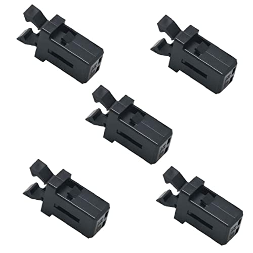 Froiny Trash Can Plastic Lock 5pcs Black Self-Locking Switch Replacement Catch Compatible Touch Lid Bin Repair Clip