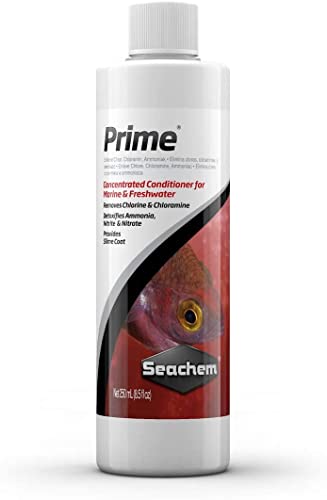 Prime Fresh and Saltwater Conditioner 500ml , Stability Fish Tank Stabilizer 500ml and 10ct Pet Wipes (Prime & Stability)