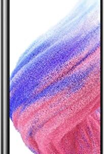 Samsung Galaxy A53 5G A Series Cell Phone, Factory Unlocked Android Smartphone, 128GB, 6.5” FHD Super AMOLED Screen, Long Battery Life, US Version, Black (Renewed)