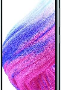 Samsung Galaxy A53 5G A Series Cell Phone, Factory Unlocked Android Smartphone, 128GB, 6.5” FHD Super AMOLED Screen, Long Battery Life, US Version, Black (Renewed)