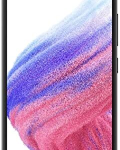 Samsung Galaxy A53 5G A Series Cell Phone, Factory Unlocked Android Smartphone, 128GB, 6.5” FHD Super AMOLED Screen, Long Battery Life, US Version, Black (Renewed)