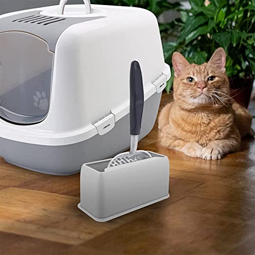 Phooyeejoon Universal Cat Litter Scooper Holder,Durable with Heavy Scoopers Holding Stability,Works with All Metal and Plastic Scoopers(Litter Scoop Not Included)