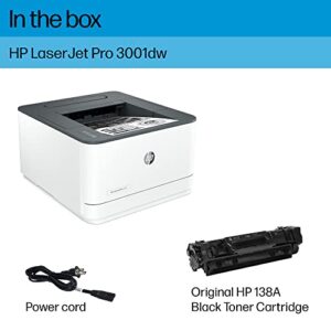 HP LaserJet Pro 3001dw Wireless Black & White Printer