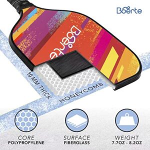 Boerte X-FOIL Pickleball Set, Graphite Pickleball Paddles Set of 2 and 4 Pickleballs, Portable Pickleball Equipment Bag for Pickleball Rackets.