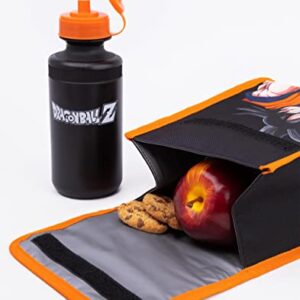 Dragon Ball Z Backpack 4 Piece Set Goku Lunch Box Water Bottle Pencil Case