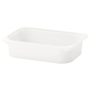 i-k-e-a trofast storage box, white container 16 1/2x11 ¾x4 ''