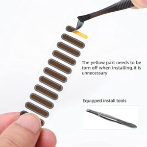 iPhone Speaker Cover Protector Dustproof Speaker Mesh Adhesive Stickers, 5PCS Anti Dust Plugs for iPhone 14/14 Pro Max, iPhone 13/13 Pro/12/12 Mini/12 Pro Max, Anti Dust Kit with Tweezers