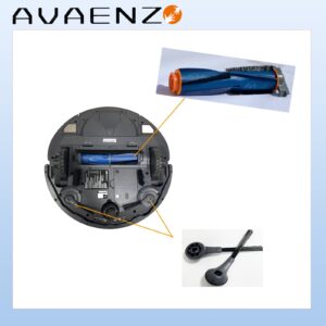 Avaenzo Replacement Parts for Shark AI AV2501S AV2501AE RV2502AE RV2520AOUS AV2510AOUS AV2511AE RV2610WA AV2610WA Accessories Kit with Main Brush,Filters,Foam Filters,Primary Filter,Side Brushes