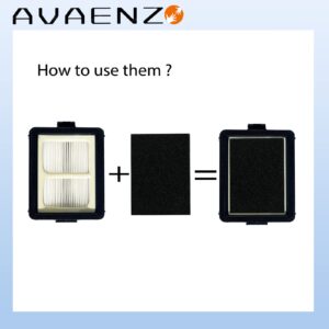 Avaenzo Replacement Parts for Shark AI AV2501S AV2501AE RV2502AE RV2520AOUS AV2510AOUS AV2511AE RV2610WA AV2610WA Accessories Kit with Main Brush,Filters,Foam Filters,Primary Filter,Side Brushes