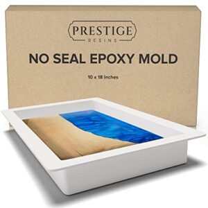 epoxy mold – 10 x 18 in≈ -river table reusable molds - 3" tall solid hdpe 3/8" thick casting reusable mold for river table, charcuterie board, cutting board, size may vary ie: 17 3/4 x 9 3/4 in