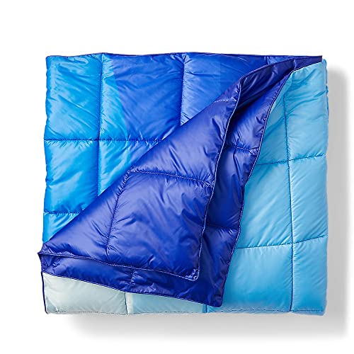 Eddie Bauer Packable Synthetic Throw 50 x 70, Reef, ONE Size