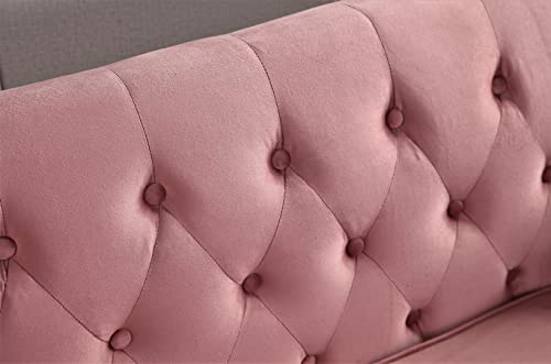 US Pride Furniture S5688N-S5694N Sofas, Rose