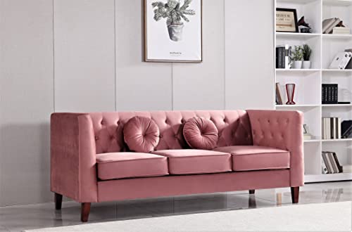 US Pride Furniture S5688N-S5694N Sofas, Rose