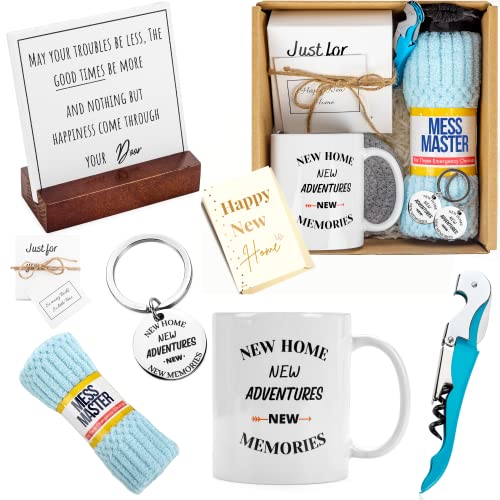 BECTA DESIGN Housewarming Gifts For New Home - Packed With New House Gift Ideas And New Apartment Essentials - The Perfect Moving Gifts For Couples Or Individuals Making The Big Move (6 Piece Bundle)