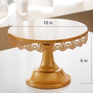 iToids 4Pcs Gold Cake Stand Set Cupcake Stands Holder Bakery Dessert Display Fruit Platter Serving for Wedding Birthday Baby Shower Party Celebration Home Decoration