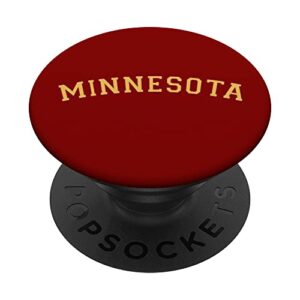 minnesota usa patriotic birthday school university gift popsockets swappable popgrip