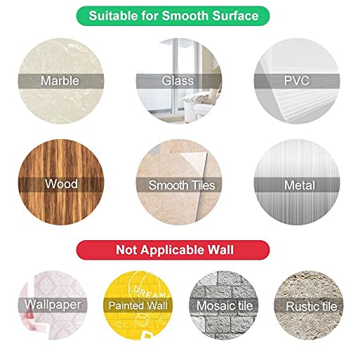 Sticky Hook Adhesive Hooks Hooks for Hanging Wall Hanger Towel Hooks Door Hooks Waterproof Stainless Steel Adhesive Towel Hooks Bathroom Adhesive Hook– 6 Pack