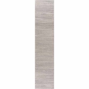 Hauteloom Tigris Moroccan Trellis Neutral Geometric Farmhouse Living Room Bedroom Area Rug - Distressed Rustic Pattern - Southwestern Native American Look - Ivory, Beige, Cream, Gray - 3'11" x 5'7"