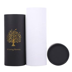 50 lbs Small Tree of Life Eco Scattering Urn – Biodegradable Scatter Tube for Ashes - Cremation Urn for Human Ashes - Urns for Ashes Male Female (Set of 1)