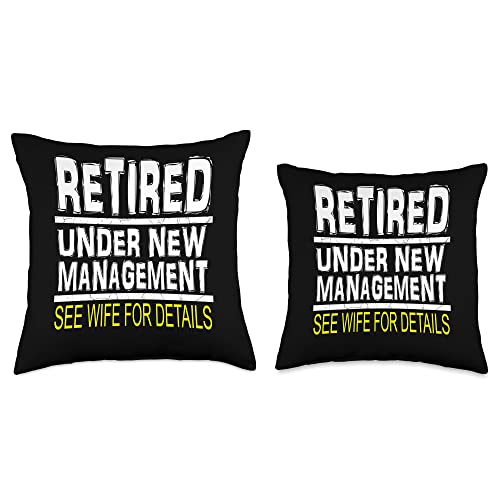 Elderly Gag Gift Senior Citizen Funny Funny Man Men Dad Retirement Party Lover Humor Throw Pillow, 18x18, Multicolor