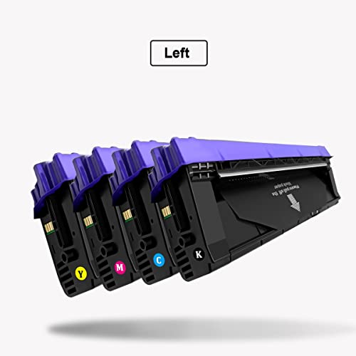 4 Colors Compatible Toner Cartridges Print Cartridges SP C252 C262 C252HA C262HA High Capacity 6500 Pages for Black & 6000 Pages for CMY TOPRINT for Ricoh SP C252DN C252SF C262Dnw C262SFNW Printers