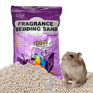 bnosdm small animal potty training litter 5.5lb critter litter for hamster bunny bedding odor control rabbit litter pellets for guinea pigs rats dwarf hamsters gerbils ferrets hedgehogs (lavender)