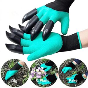 JUSHUMAOYI Slug Cage for Garden,Snail Cage Garden Tools,5pcs+1gardening Gloves with Claws