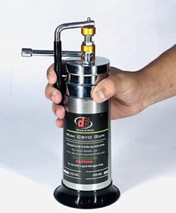 mini cryo gun liquid nitrogen spray can for dermatology, new cryo 350 ml capacity by group of delta