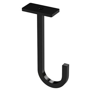 national hardware n275-510 extended ceiling hook, 5", black