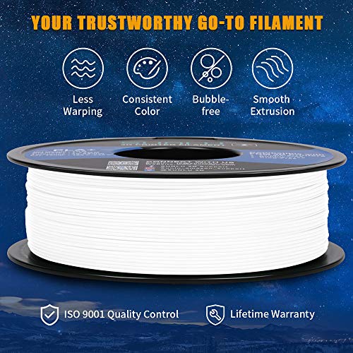 SUNLU PLA+ Filament 1.75mm 10KG PLA Plus 3D Printing Filament for 3D Printer & 3D Pens Tolerance Accuracy +/- 0.02 mm, 11x1KG (2 Colors)