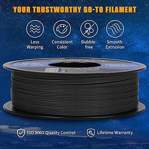 SUNLU PLA+ Filament 1.75mm 10KG PLA Plus 3D Printing Filament for 3D Printer & 3D Pens Tolerance Accuracy +/- 0.02 mm, 11x1KG (10 Colors)