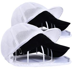 baseball cap hat washer for washing machine, 2 pack ulg hat cleaner for baseball caps, hat organizer/cap washer for dishwasher, washing hat rack hat holder