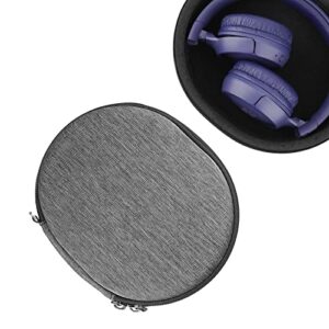 kingshion hard headphone case compatible with skullcandy crusher evo, crusher anc, crusher 360, hesh3 wireless, travel carrying bag for venue wireless anc (dark grey)