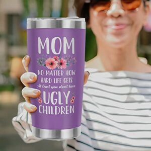 UMACVN Gifts For Mom from Daughters, Son, Husband - Mom Gifts, Mother Gifts - Mothers Day Gifts, Birthday Gifts for Mom - Gift for Mom, Mom Gift Ideas - 20 Oz Stainless Steel Tumbler