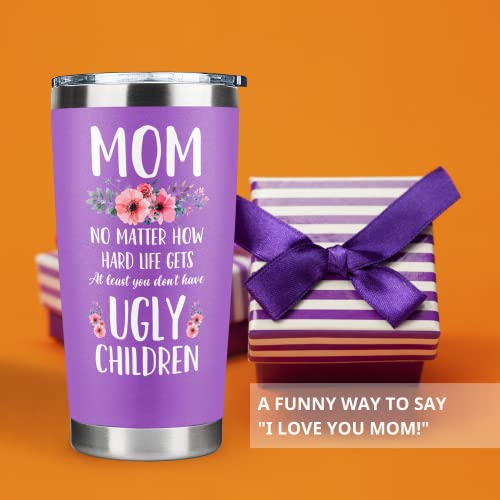 UMACVN Gifts For Mom from Daughters, Son, Husband - Mom Gifts, Mother Gifts - Mothers Day Gifts, Birthday Gifts for Mom - Gift for Mom, Mom Gift Ideas - 20 Oz Stainless Steel Tumbler