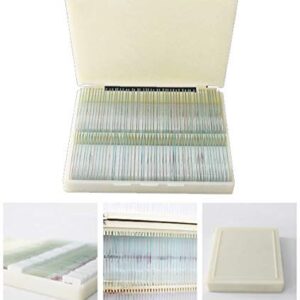 Set of 100 Microscope Prepared Typical Histology Slides for Medical Study Education Teaching