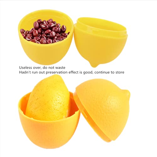 AISIBO Lemon Storage Containers, Lime Saver Fresh Set and Line Lime Saver Fresh Keeper Fruit Storage Holder for Fridge