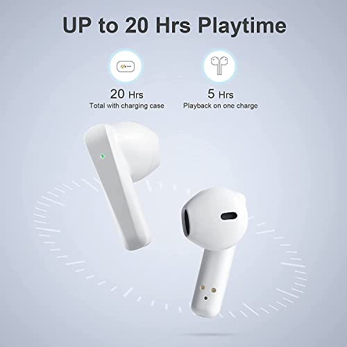 Sleep Mask Wireless Headphones True Wireless Earbuds 30H Playback LED Power Display Earphones with Wireless Charging Case Waterproof in-Ear Earbuds with Mic for TV Smart Phone Computer Laptop Sports